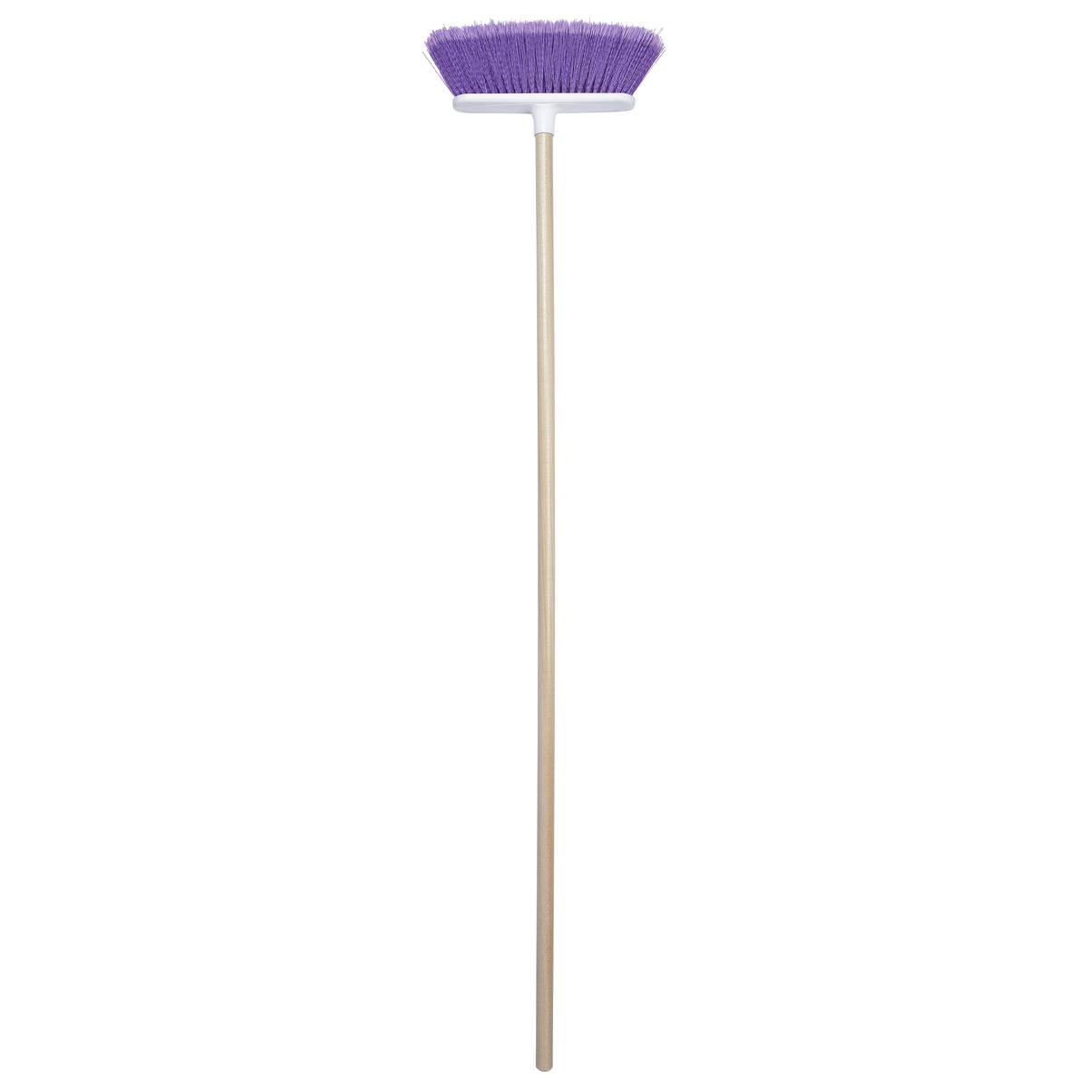 The Original Soft Sweep Magnetic Action Violet Broom with Natural Fini ...