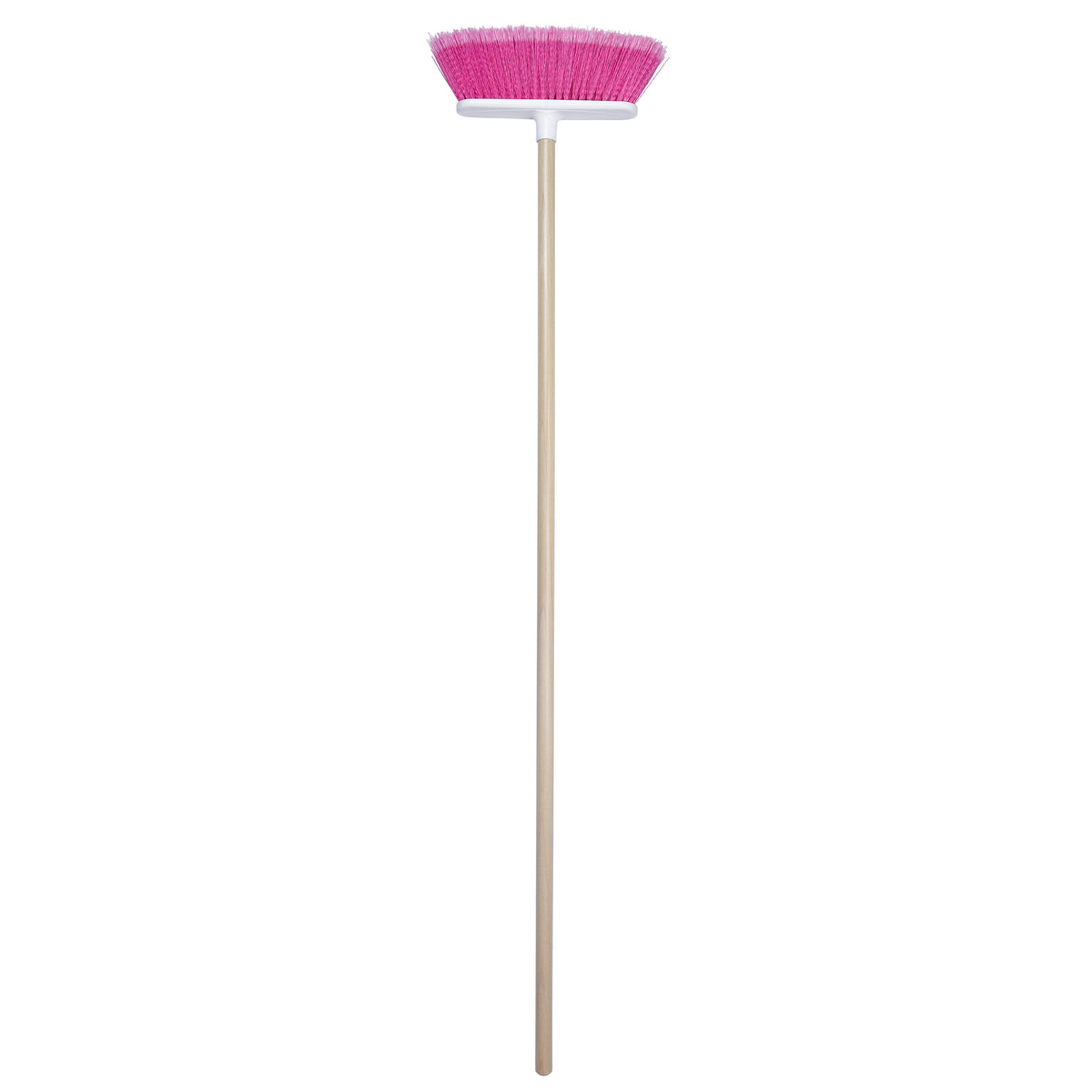 The Original Soft Sweep Magnetic Action Fuchsia Broom with Natural Fin ...